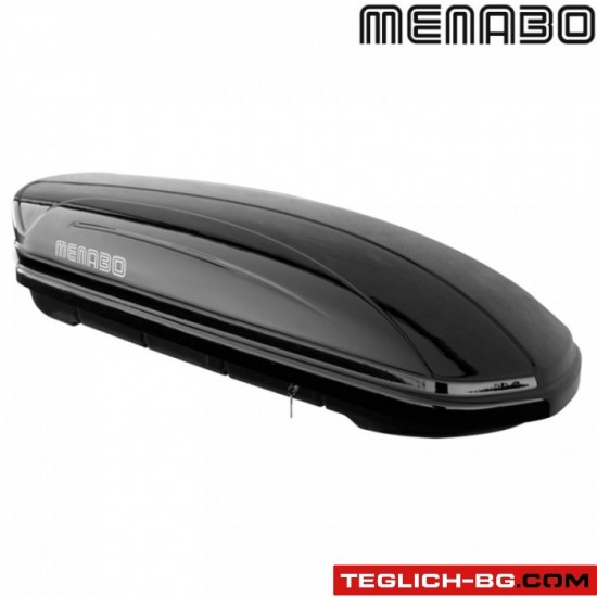 Автобокс Menabo Mania 320L черен металик